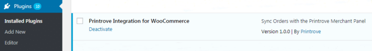 Woocommerce Integration Plugin | Printrove